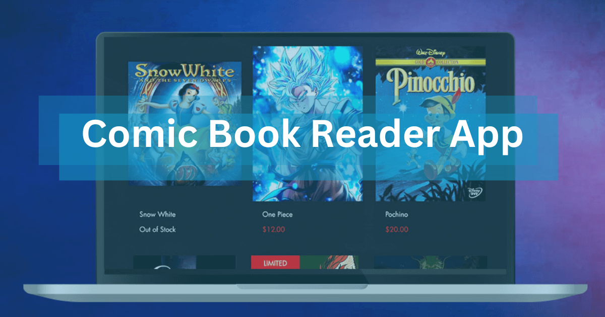 A comic book reader application with social interaction | HDWEBSOFT